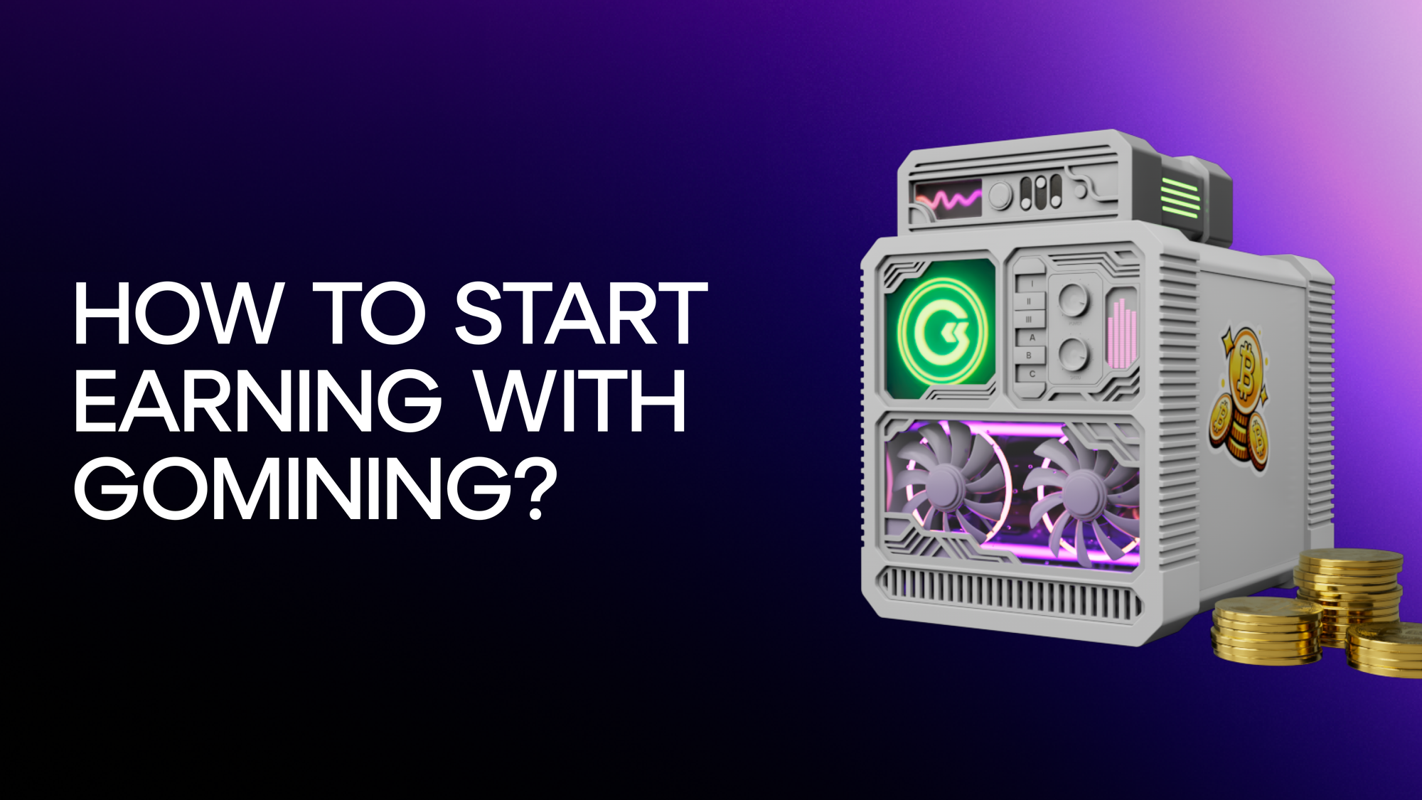 How to Start Earning with GoMining 🚀